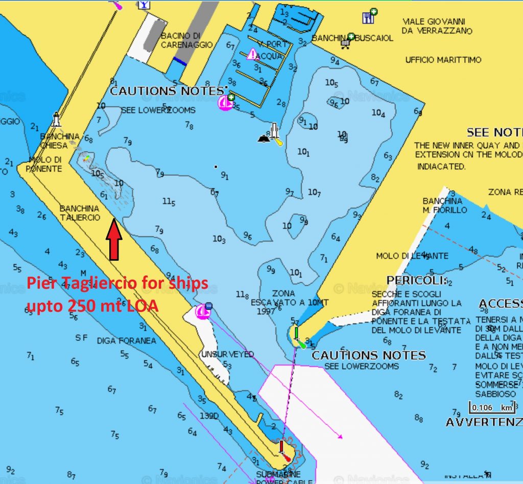 port map | Hugo Trumpy