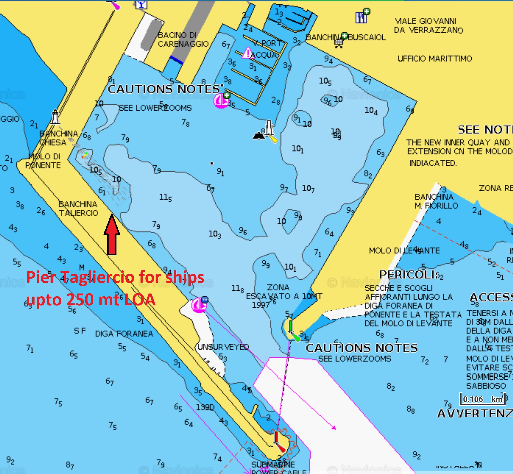 port map | Hugo Trumpy